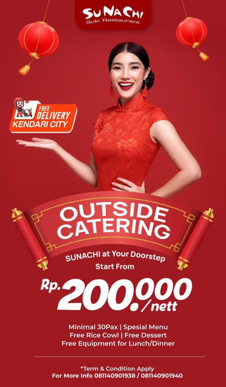 Sunachi Suki Restaurant Hadirkan Layanan Katering Luar Ruang, Mulai Rp ...